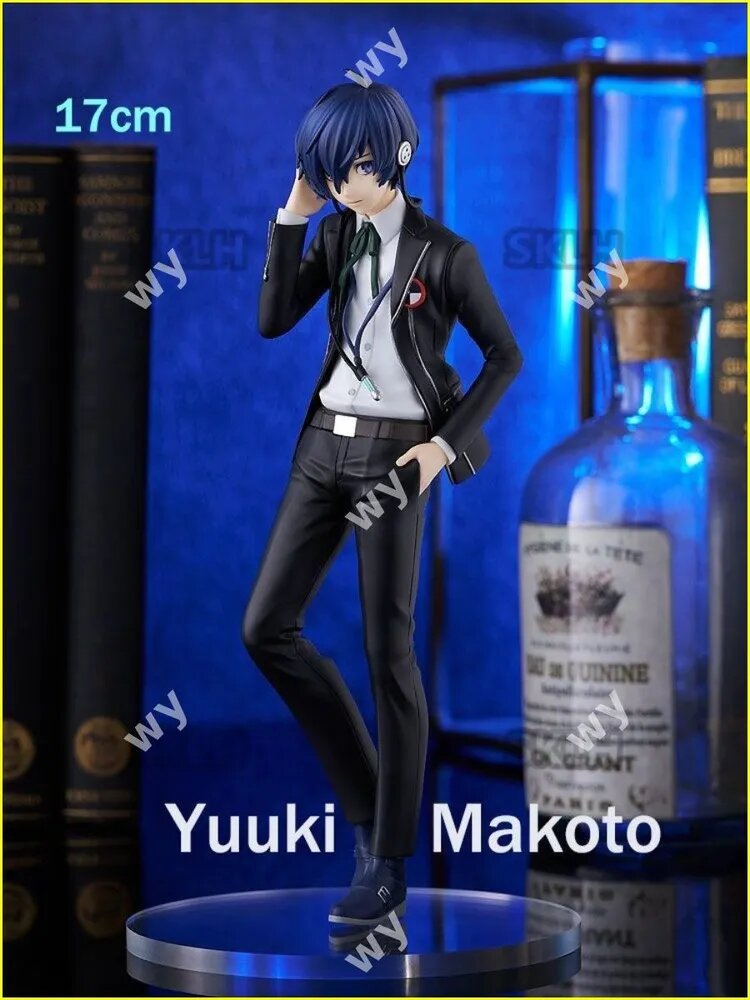 Эксклюзивная фигурка Yuuki Makoto из PERSONA3 RELOAD, 17 см, ABS