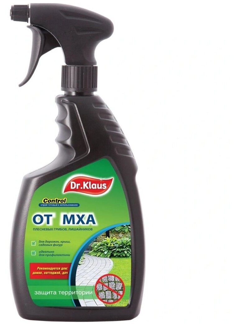Гербицид от мха и плесени Dr.Klaus DK07260011, 750 мл