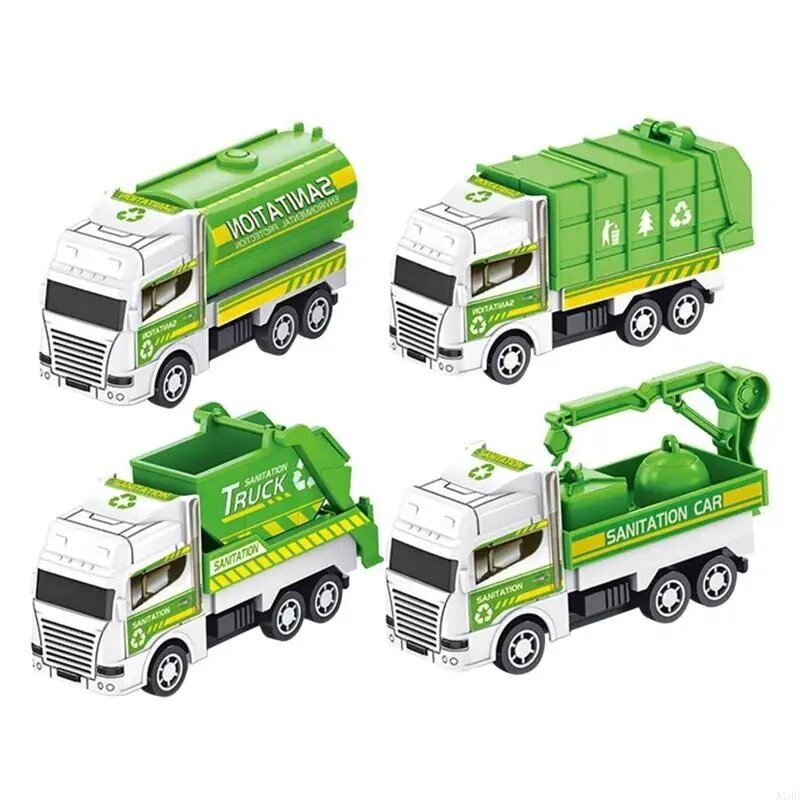Модель грузовика из пластика Зеленый, Green