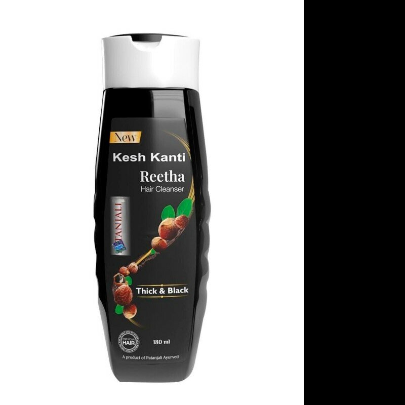 Шампунь для волос Ритха марки Патанджали (Reetha shampoo Patanjali), 180 мл
