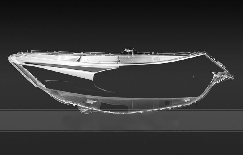 Стекло фары для Honda Accord 8 (2007-2011), правое, поликарбонат