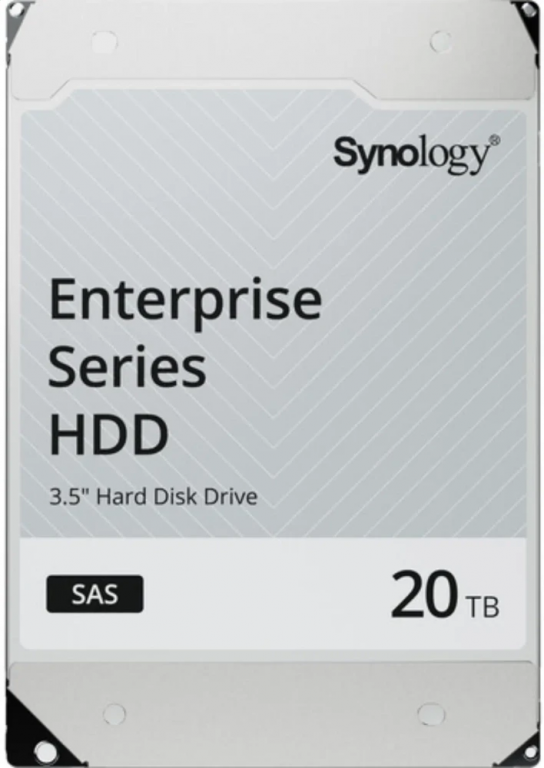 Жесткий диск Synology SAS 20TB 7200RPM 6GB/S HAS5310-20T серебристый
