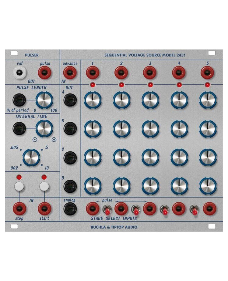 Модульный студийный синтезатор Tiptop & Buchla 245t