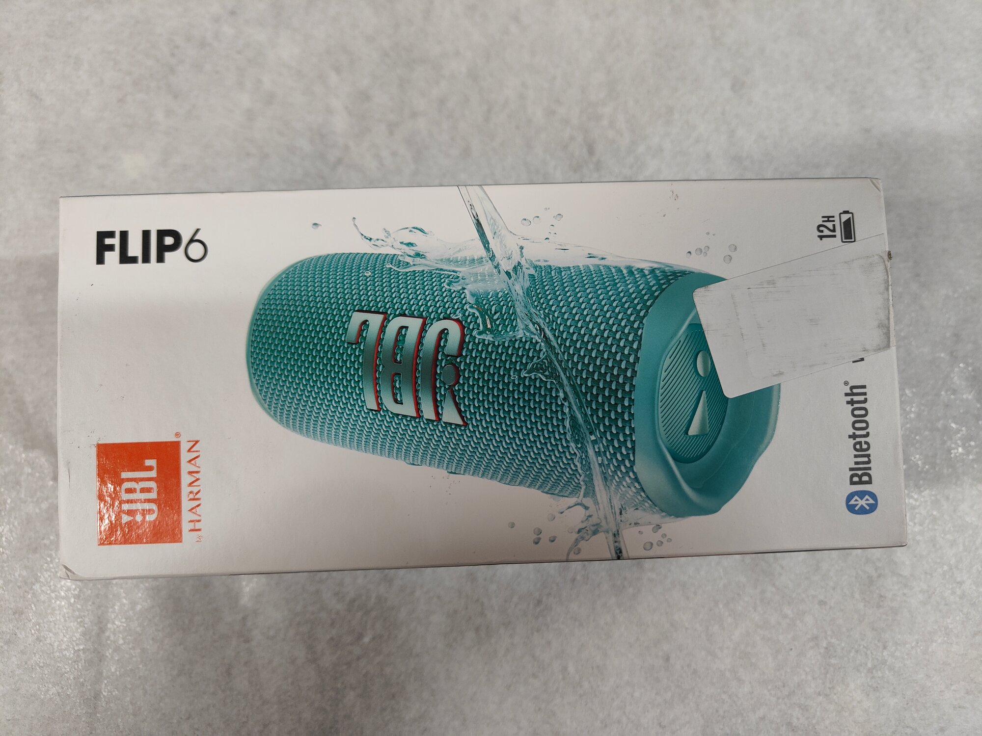 Колонка портативная JBL Flip 6, Teal, влагозащищенная, 30 Вт