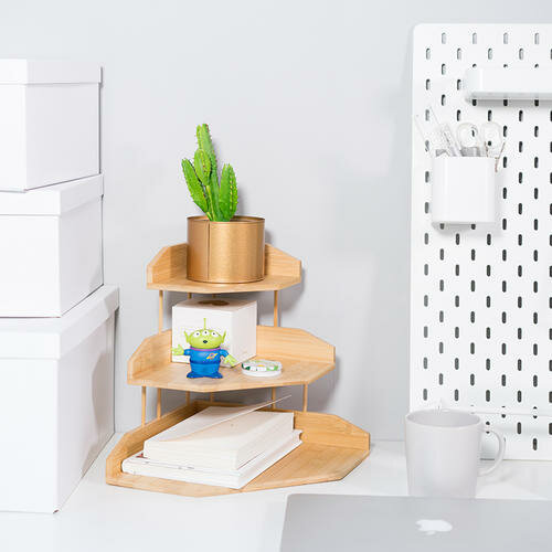 Органайзер для хранения "Bamboo Sundries", подвесная, овальная, из винила