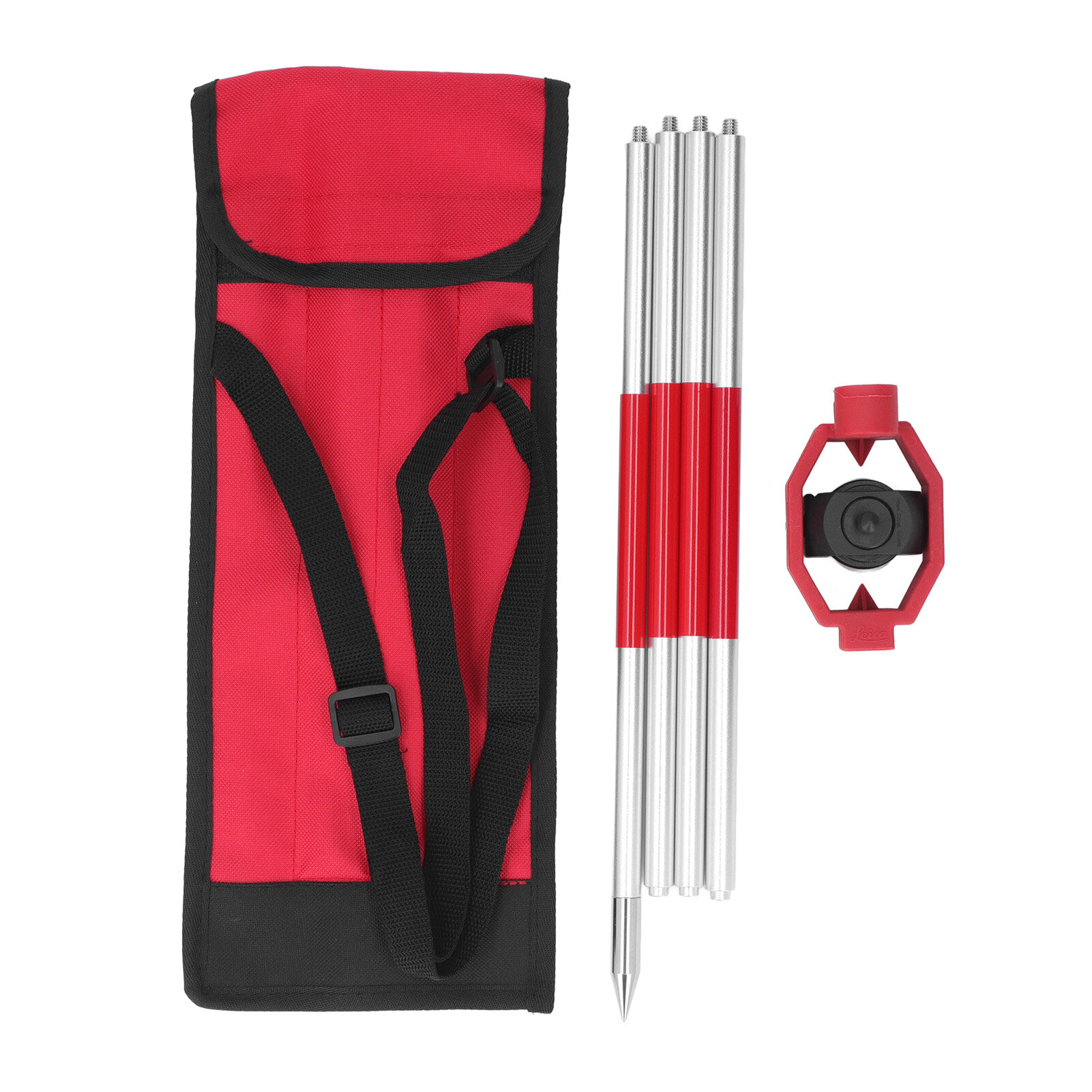 Мини-призма для тахеометра K9, оптическое стекло 0 мм, постоянный диаметр 1 дюйм, с 4 полюсами для южного направления.