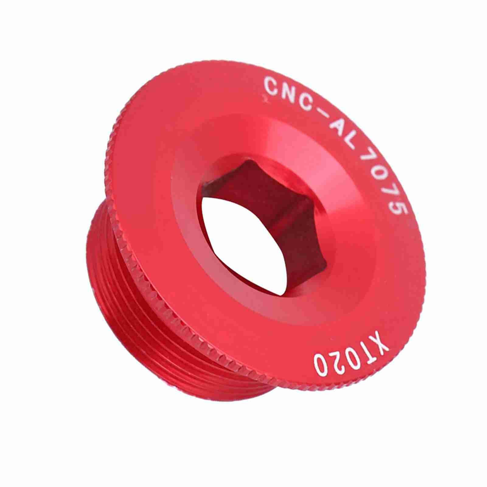 Болт для кривошипа велосипеда горного и дорожного типов, крышка кронштейна, M20*10, винт для каркаса, винт для оси вилки, красный, для встроенного звездного колеса 590 596 XT XTR SLX, материал алюминиевый сплав, размер 20мм, вес упаковки около