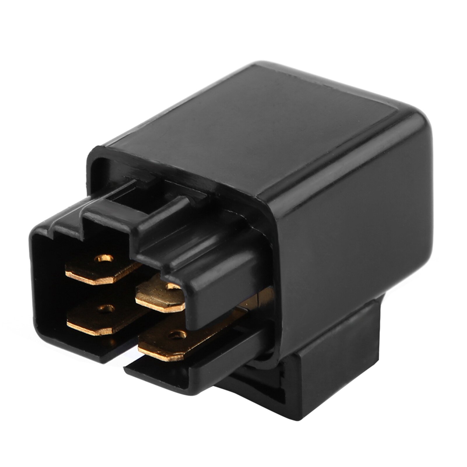 Реле Стартера, Соленоид Реле Стабильный Высокопрочный Износостойкий Прочный Надежный Черный для мотоцикла