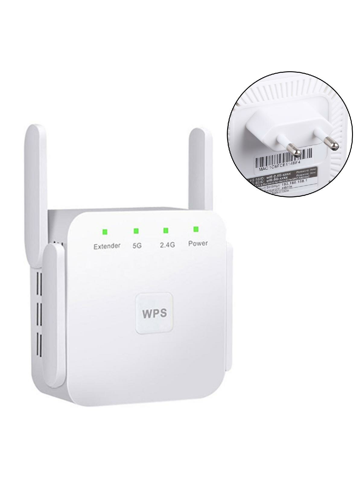 High Speed 2.4G 5G Wifi Repeater 5Ghz Wifi Extender 1200Mbps Wireless Wifi Amplifier 5Ghz Dual Frequency