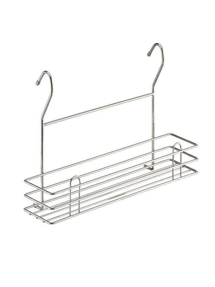 Полка на рейлинг одинарная для специй (хром)