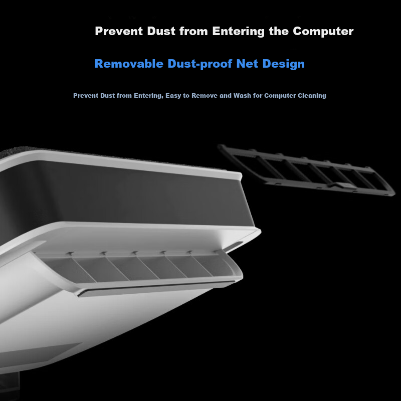 Flydigi BS2 Laptop Turbo Cooling Fan Temperature Control Noise Reduction Gaming Laptop Cooling Base Laptop Stand for Lenovo Dell Alienware Savior R9000P