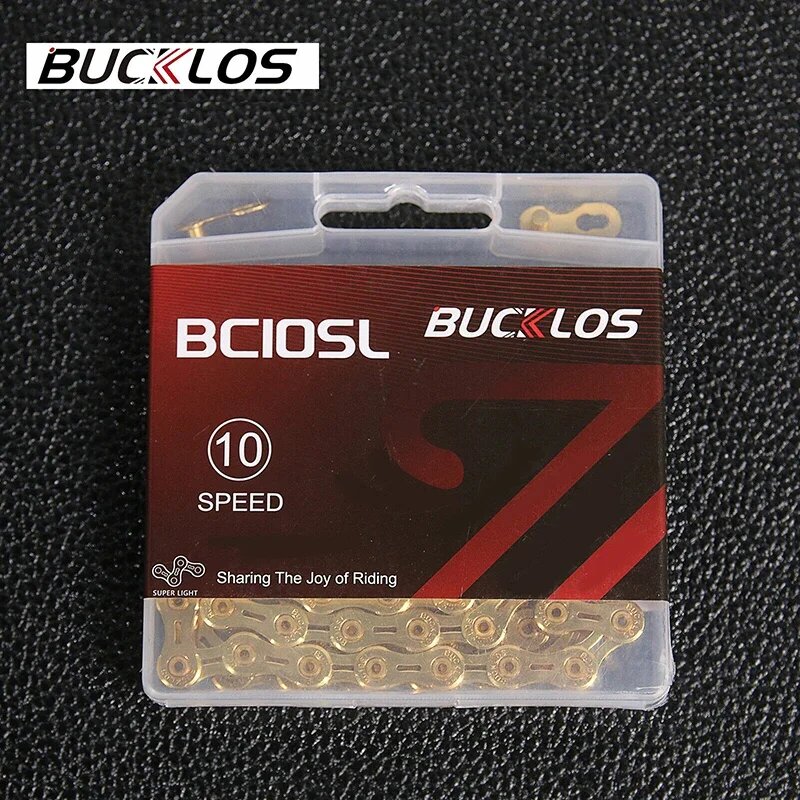 Велоцепь BUCKLOS BC10SL-GOLD 10 скоростей