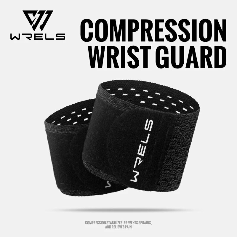 WRELS Компрессионный бандаж на запястье, черный (2 шт)