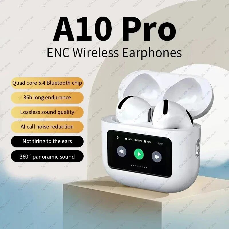 Водонепроницаемые беспроводные наушники TWS True Bluetooth для Xiaomi, Android, iOS