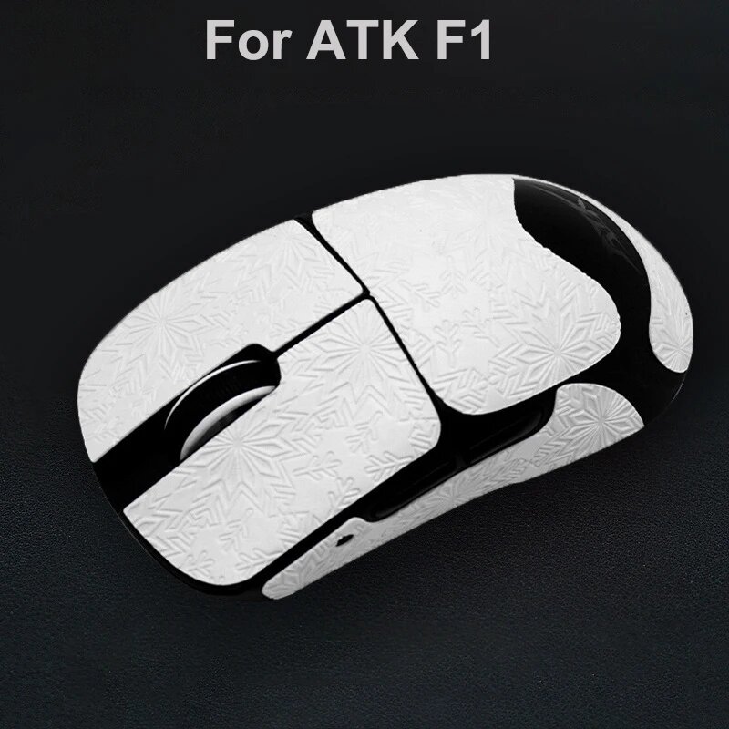 Наклейка для мыши ATK F1 Snow WH