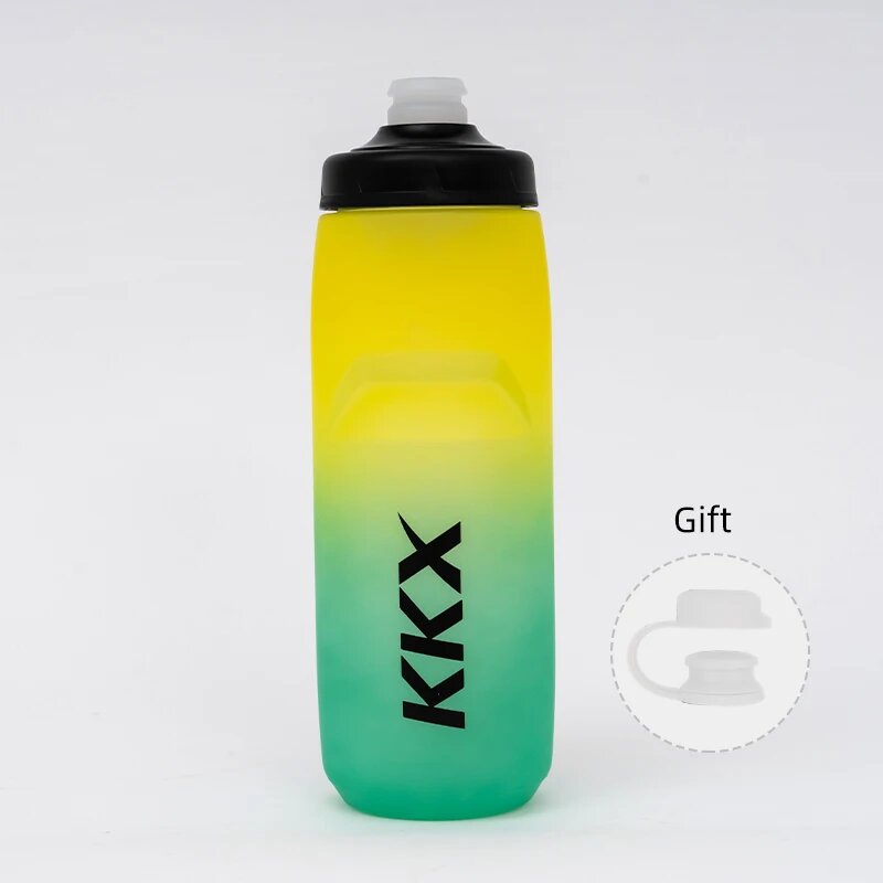 Бутылка для воды KKX 750ml, зеленый/желтый