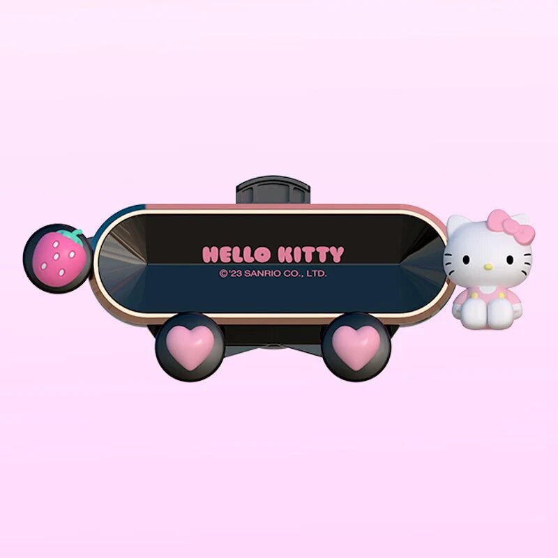 Автомобильный держатель для телефона Hello Kitty, гравитационный держатель для телефона, противоскользящий противоударный автомобильный держатель для телефона, Рождественский подарок