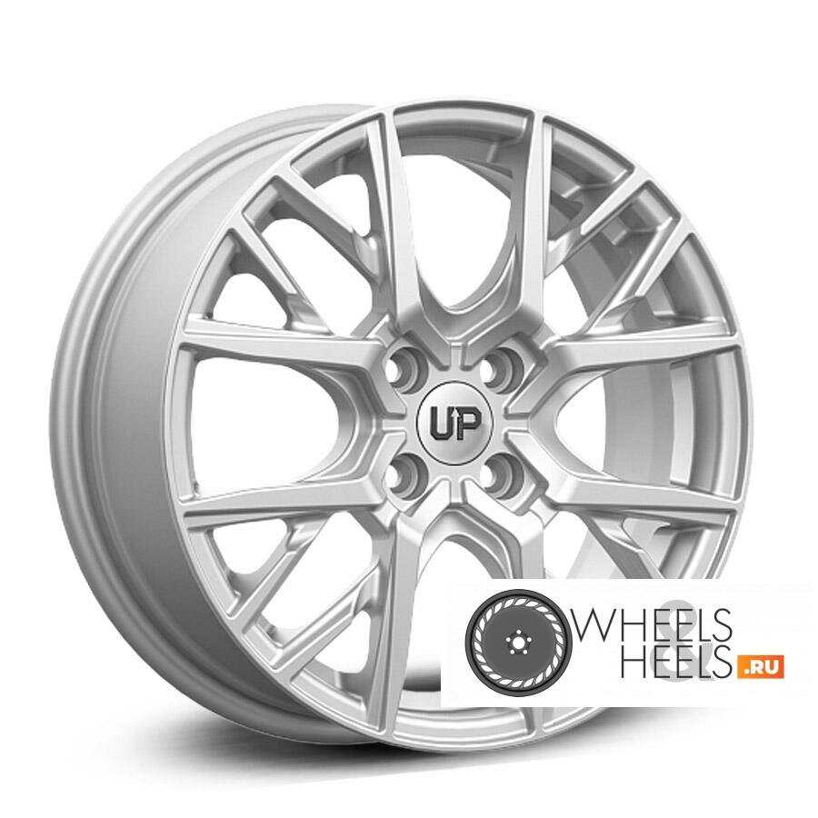 Диск автомобильный литой Wheels UP Up124 16x6.5 4x100 et39 dia67.1 Серебристый