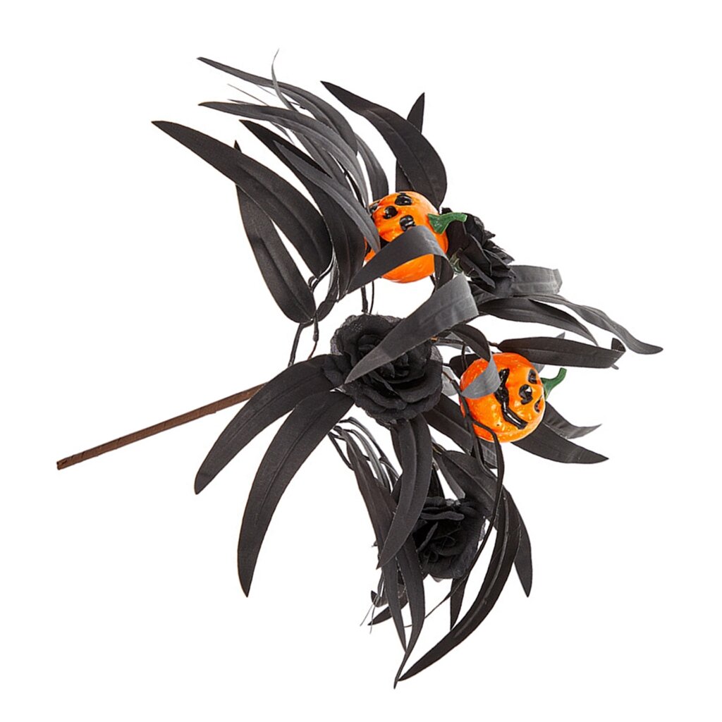 (1 шт.) Хэллоуин моделирования черный цветок ветви партии украшения дома