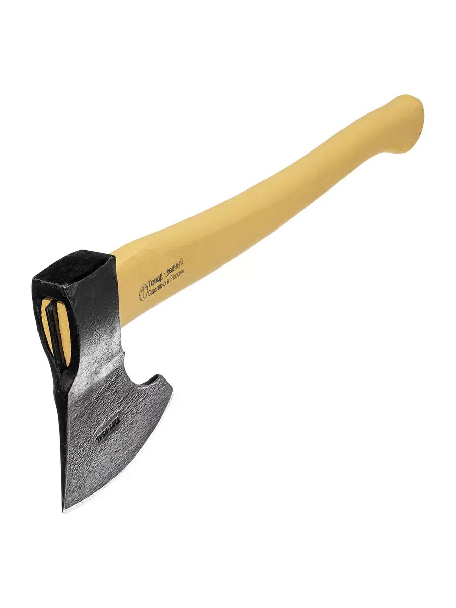 Топор для дров кованый 1100/1480г, деревянное топорище 21695