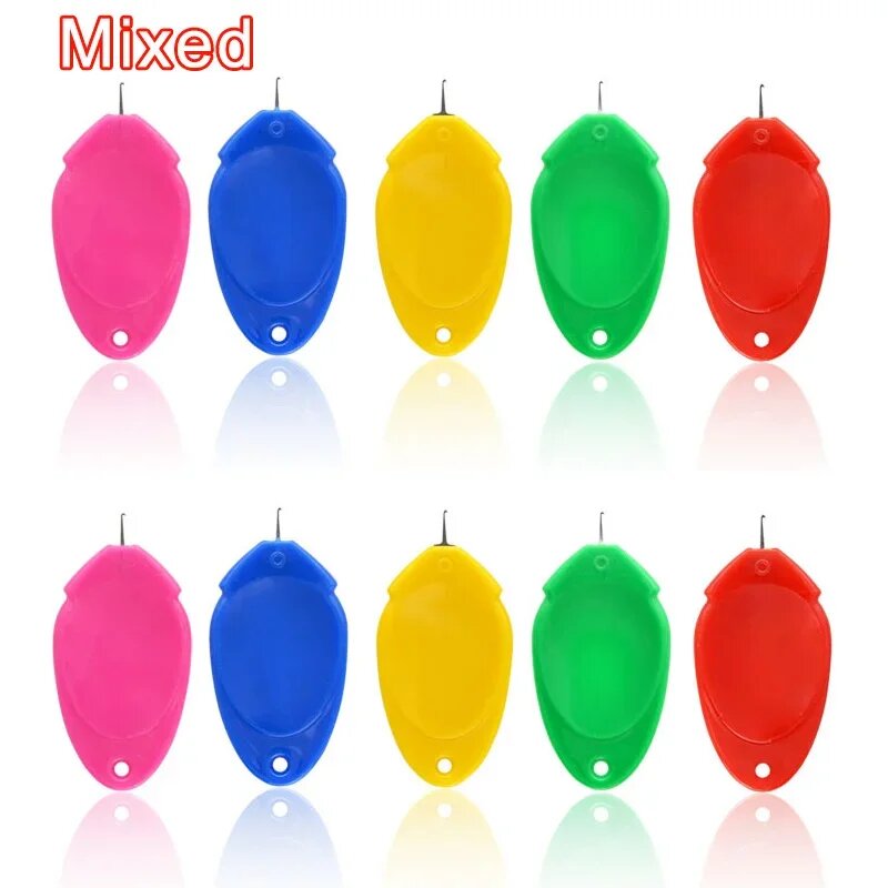 Автоматический нитевдеватель для швейной машины, пластик, 5/10/20 шт. 20Pcs, Random Color