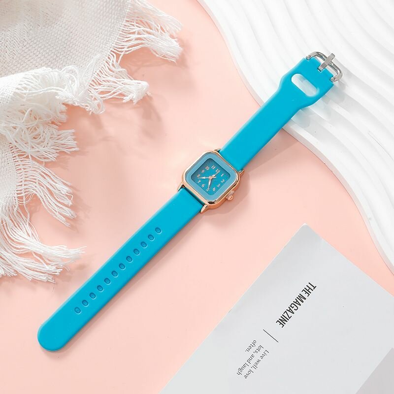 Силиконовые часы мужчины и женщины пара кварцевые часы