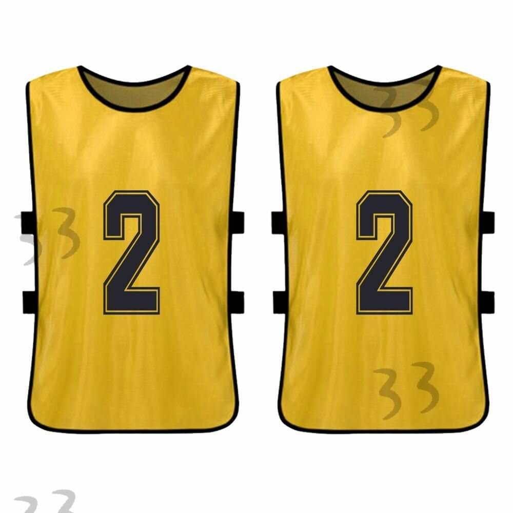 12 шт. Детская Манишка футбольная