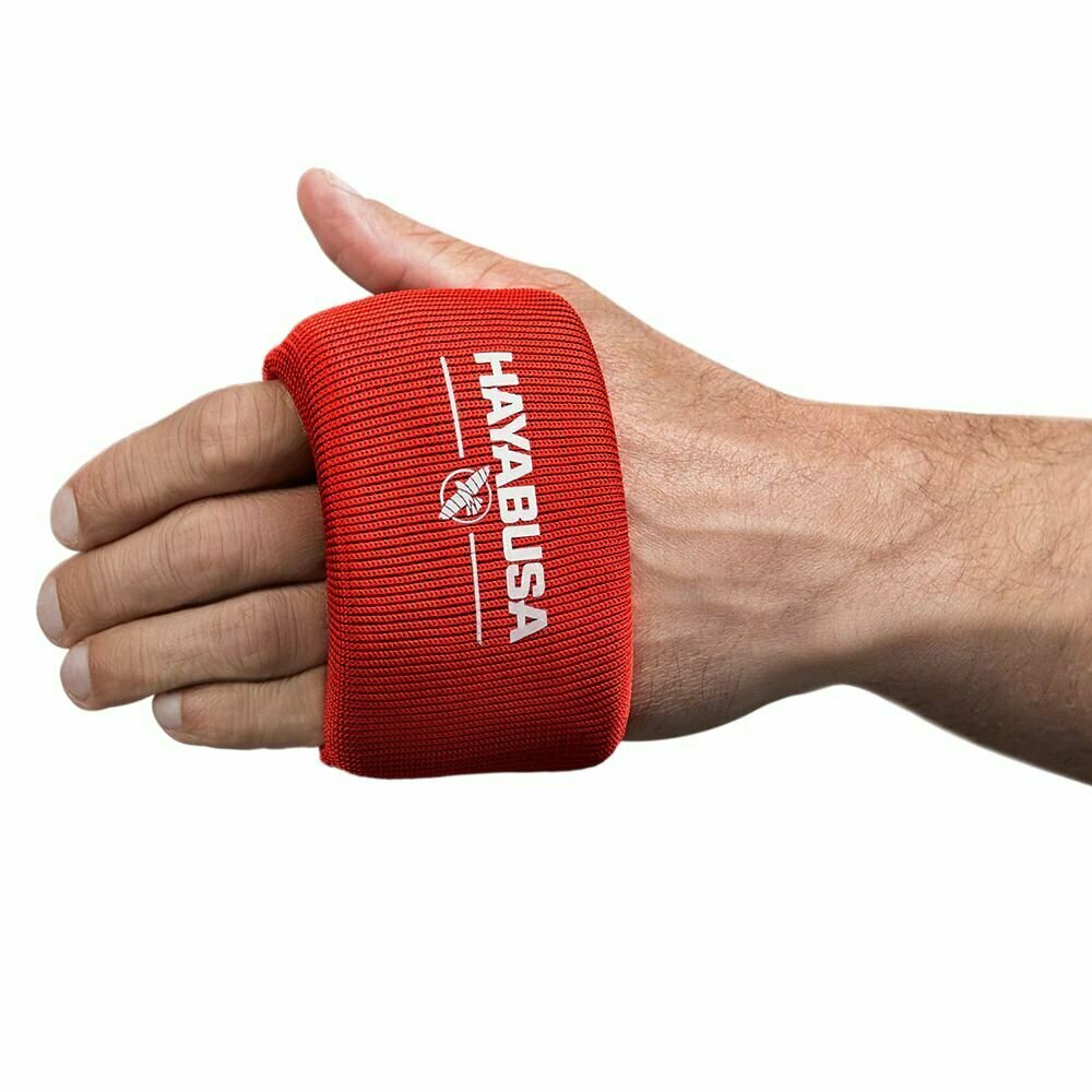 Накладки гелевые HAYABUSA Boxing Knuckle Guards, размер S/M, красные