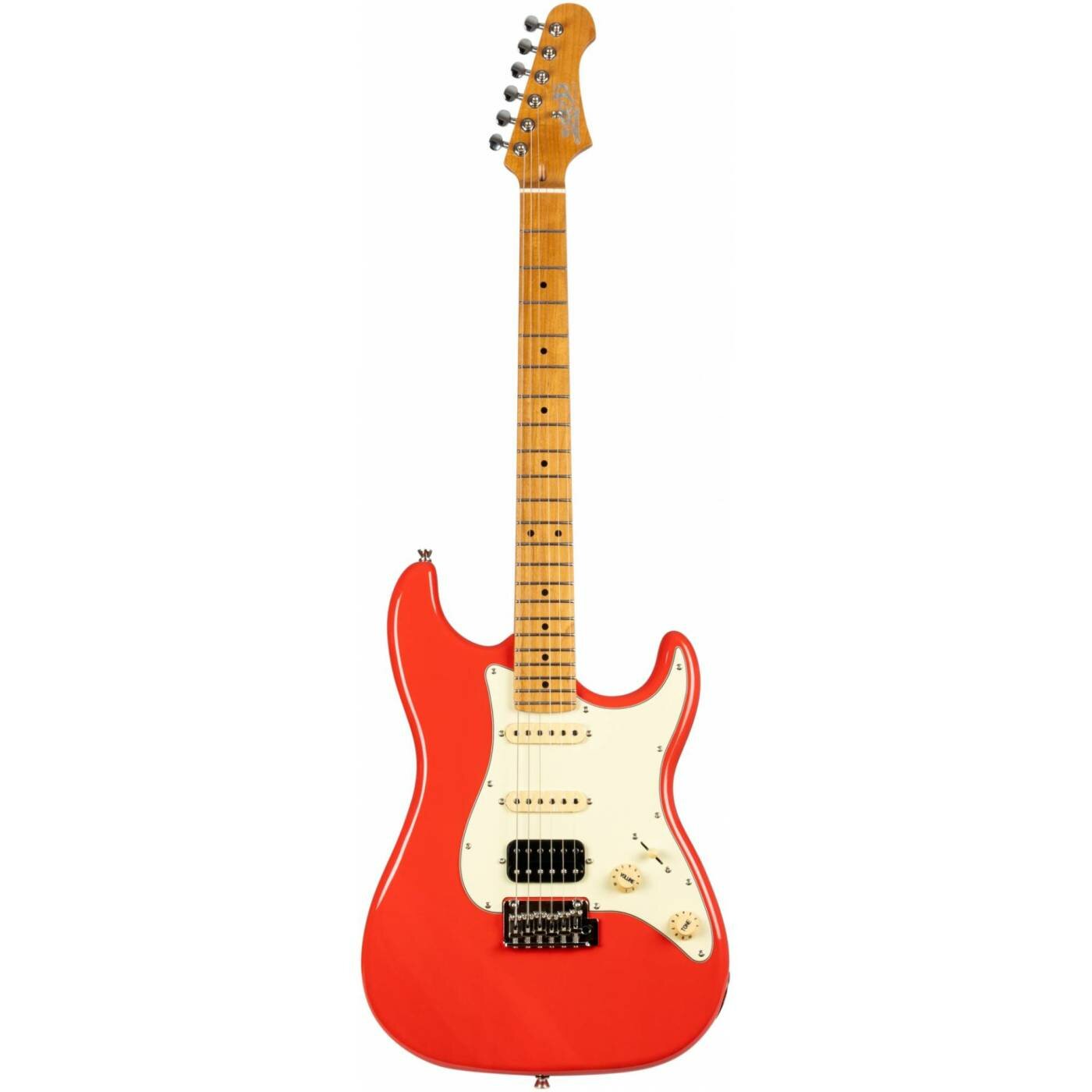 JET JS-400 CRD - электрогитара, stratocaster, HSS, цвет коралловый красный