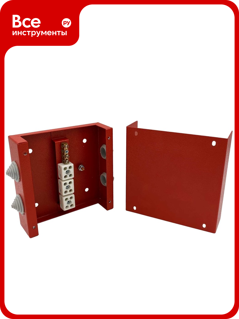 Распределительная огнестойкая коробка Система КМ кропс, IP41, габаритные размеры 200x200x80 мм