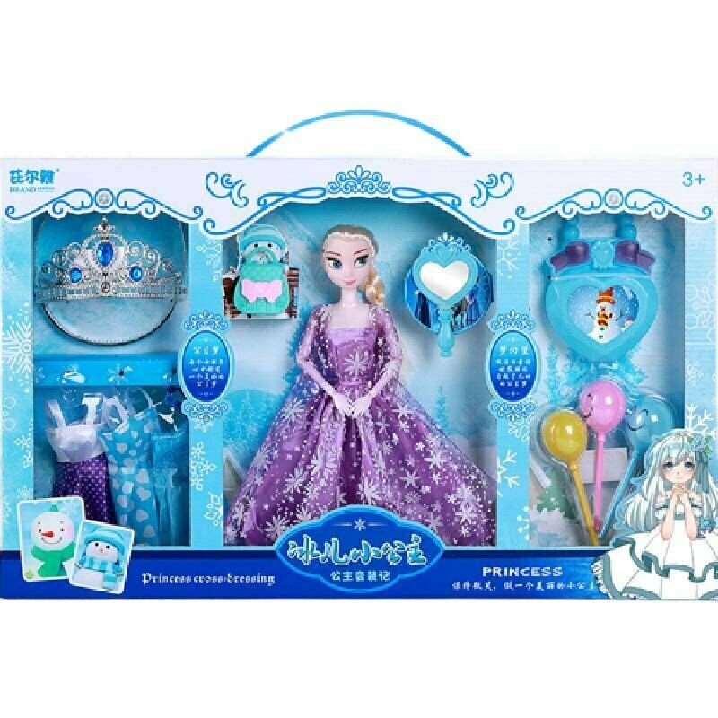 30-сантиметровый набор кукол-принцесс с изменяемой формой и яркими деталями