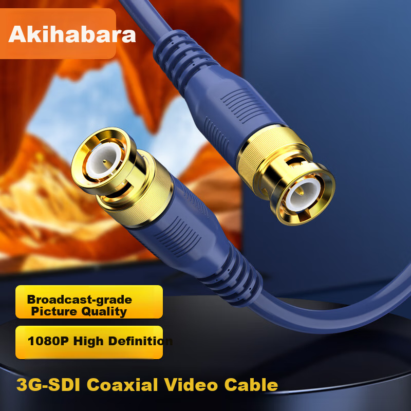 CHOOSEAL 3G-SDI коаксиальный кабель 10 м высококачественная медь двойная экранировка для 1080P видеонаблюдения