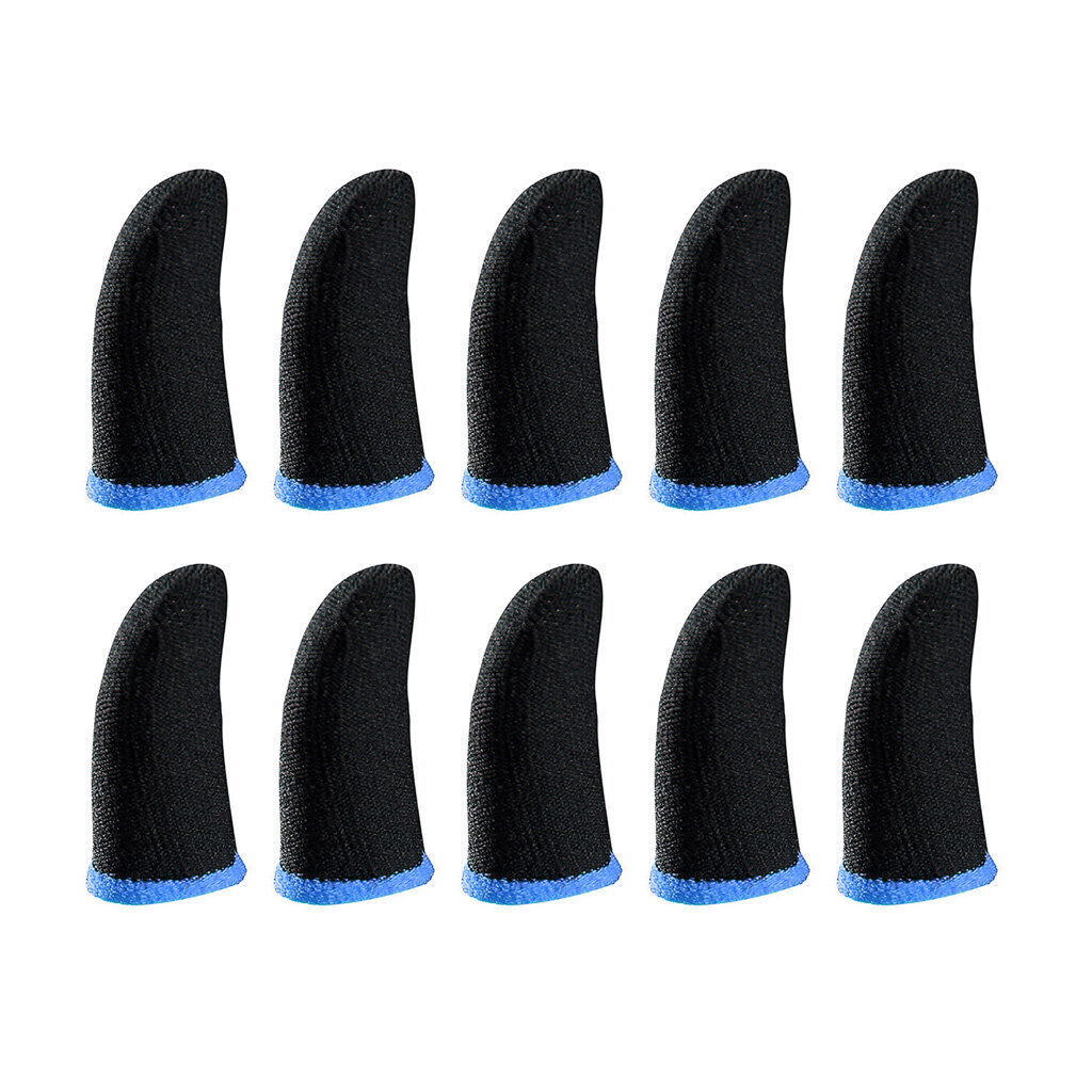 10шт L1 R1 Дышащий Мобильный игровой контроллер Пальцевая Втулка для Сенсорного Триггера для PUBG Mobile Rules of Survival Gatillos