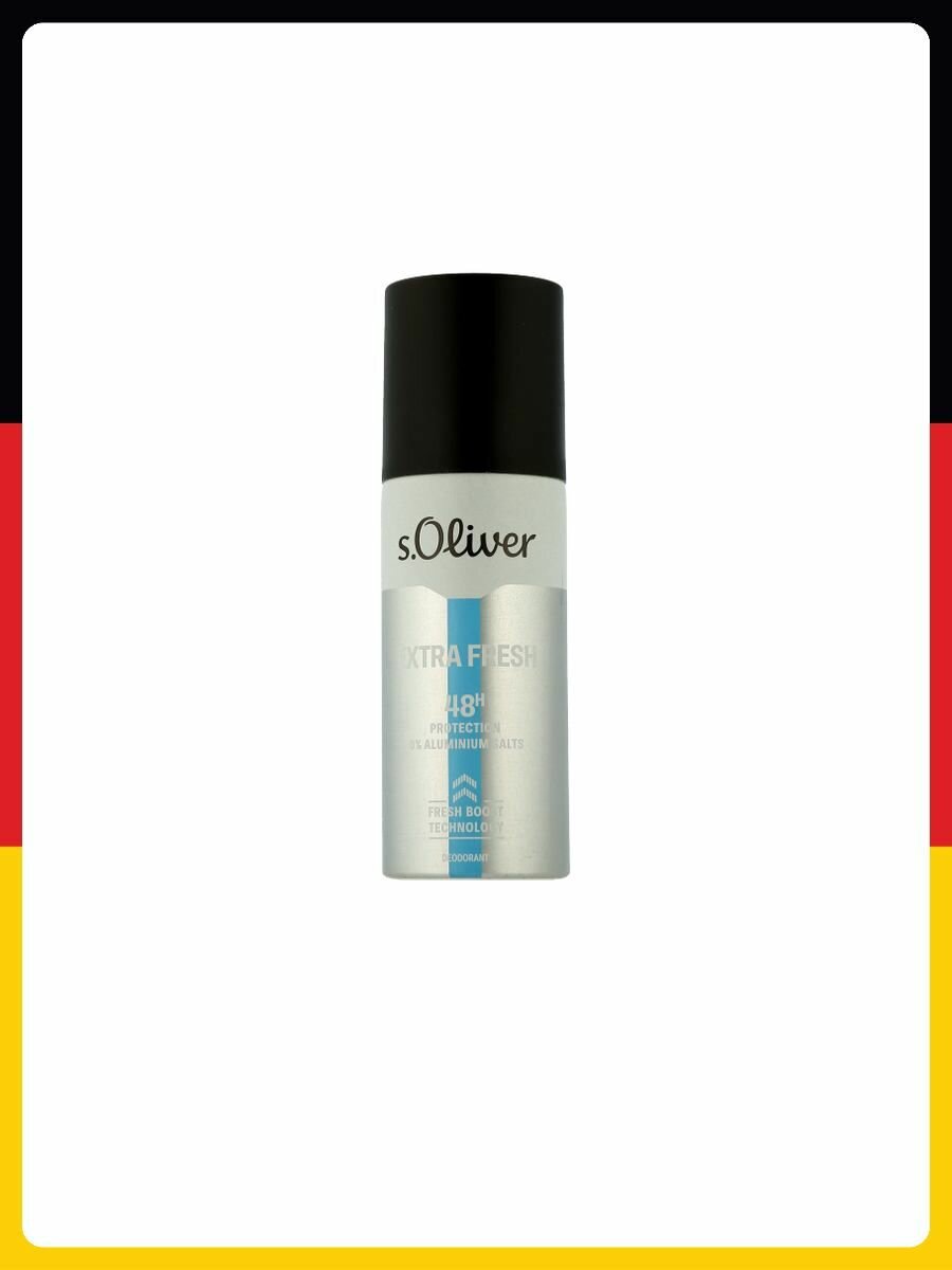 Дезодорант-спрей s.Oliver Men Extra Fresh 48H