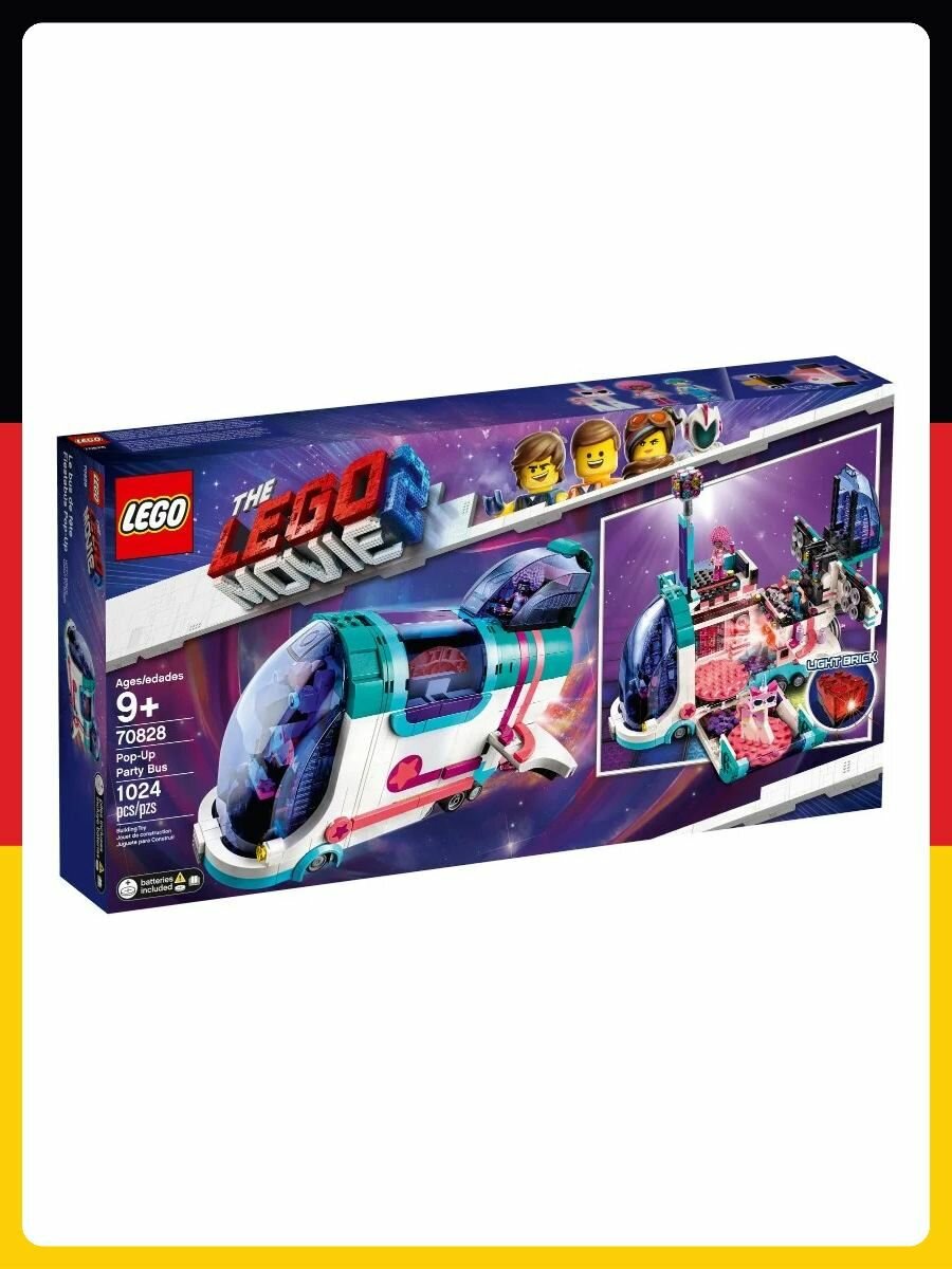Конструктор LEGO 70828 The Movie Автобус для вечеринок
