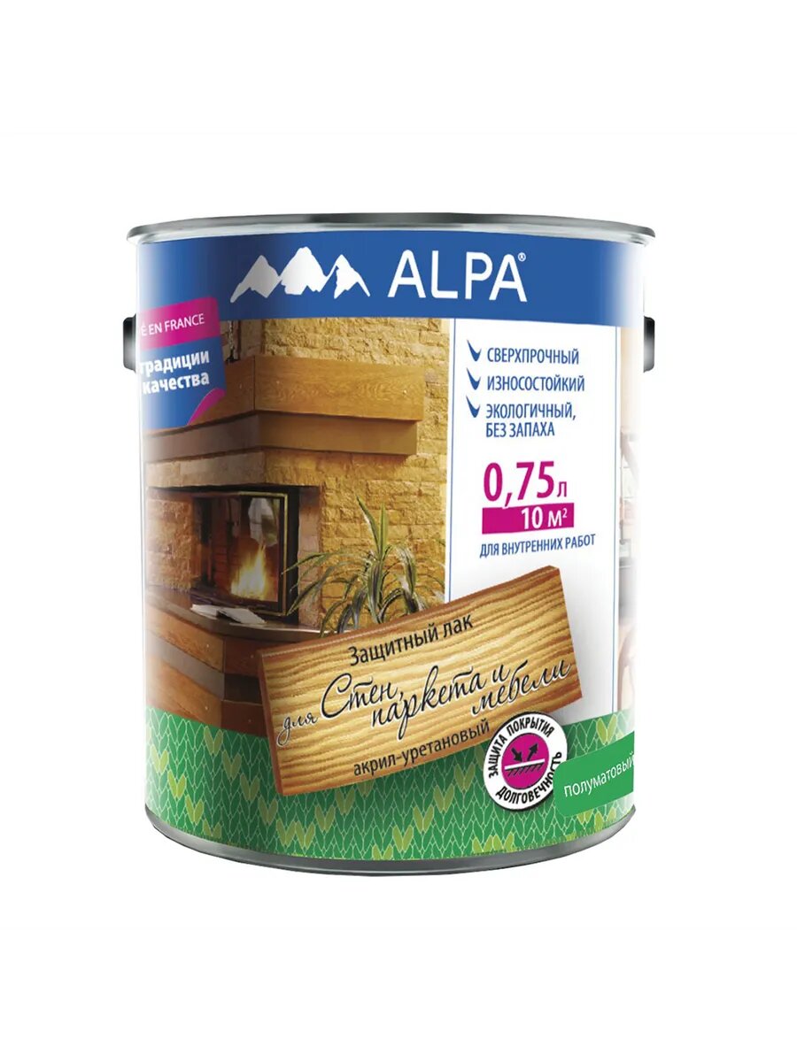 Лак для пола и лестниц 0.75 л