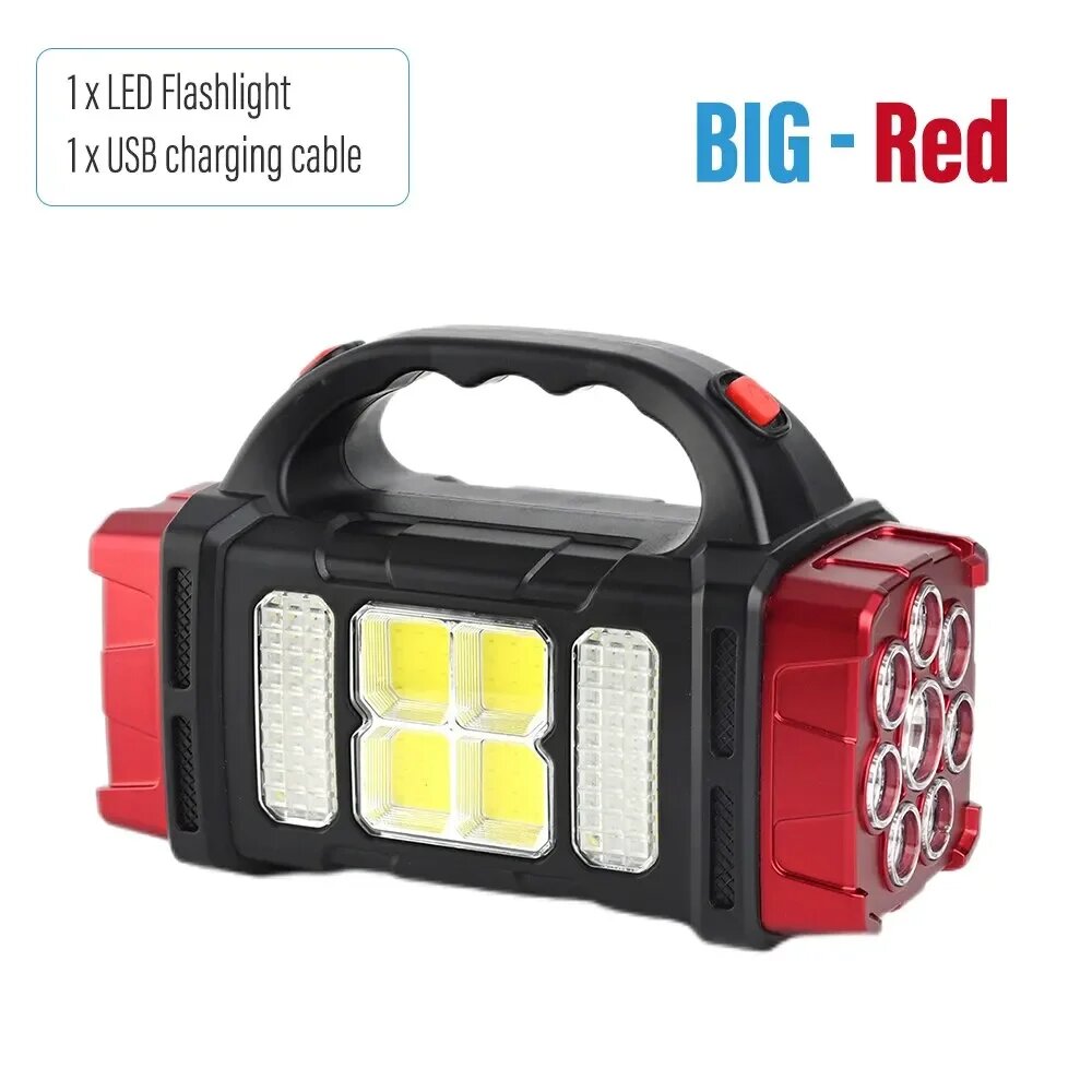 E－SMARTER Солнечный Фонарь LED 1600 Лм Big-Red