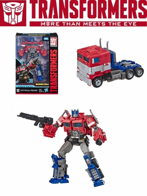 Трансформеры хасбро Игрушка 38 Optimus Prime Voyager Class Transformers Studio Series Transformers: Bumblebee