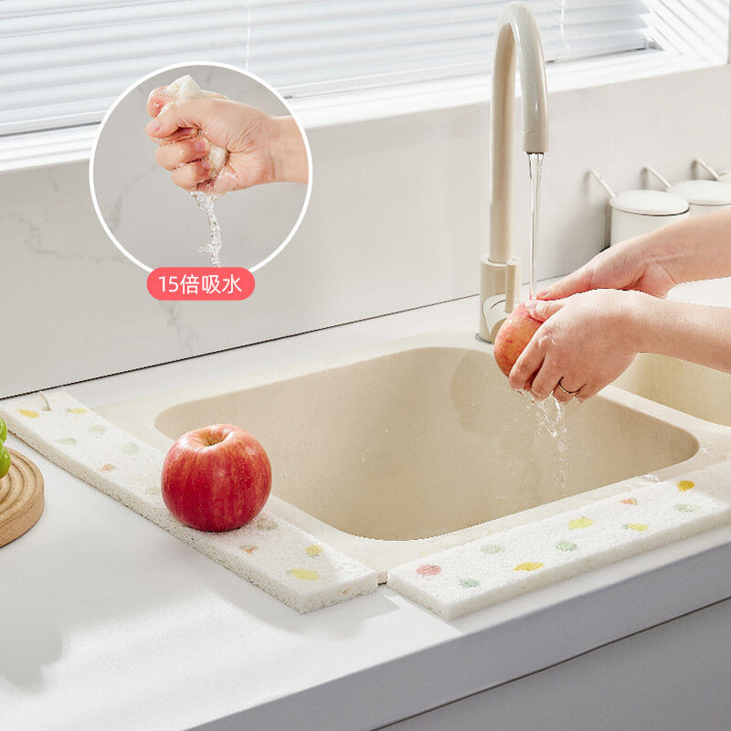 Раковина Cat, впитывающий хлопок, кухонная столешница, узкая, губчатая прокладка, брызгозащищенная