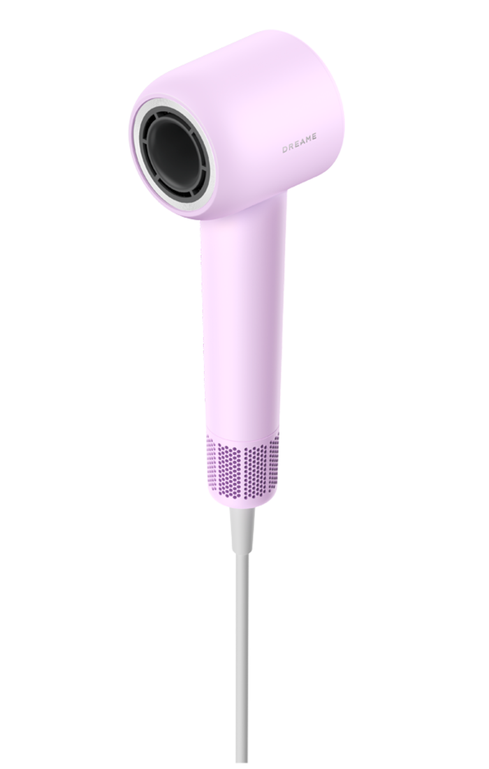 Фен Dreame Hair Gleam, 1600Вт, 4 температурных режима, ионизация, фиолетовый