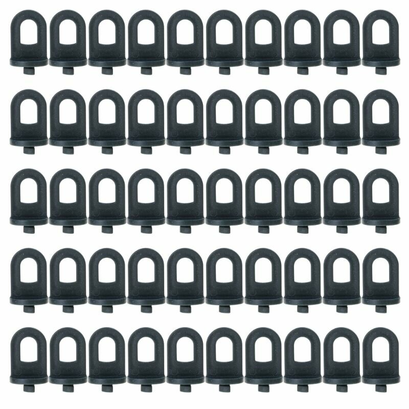 (50 шт) Клипсы-фиксаторы для теплицы (парника) - Зеленые