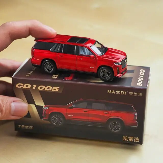1:64 Escalade SUV литой автомобиль и игрушечные машинки модель автомобиля миниатюрная масштабная модель автомобиля для детей