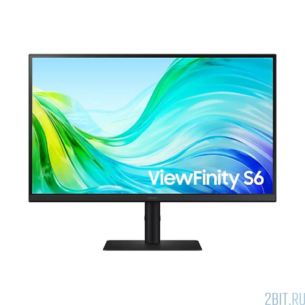 Монитор Samsung 27" S27F610EAIXCI черный IPS LED 5ms 16:9 HDMI матовая HAS Piv 1000:1 300cd 178гр/178гр 2560x1450 100Hz DP 2K