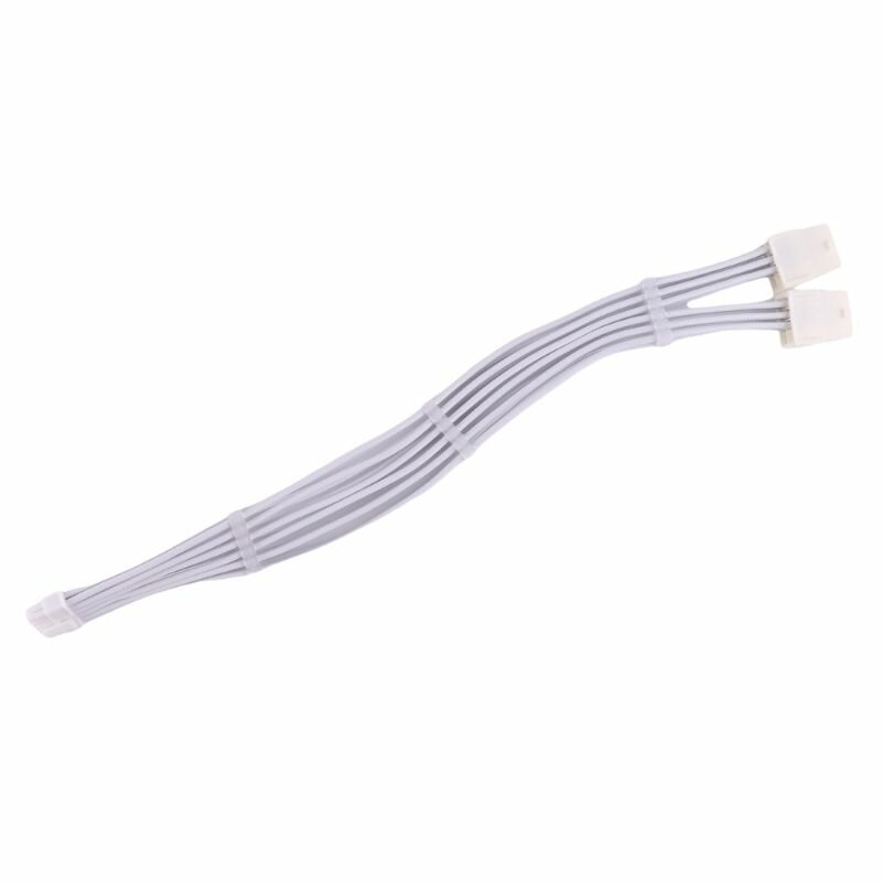 (1 шт.) Кабель-переходник для видеокарты (угловой 90 ): 2 x 8-pin на 16-pin, вариант PM
