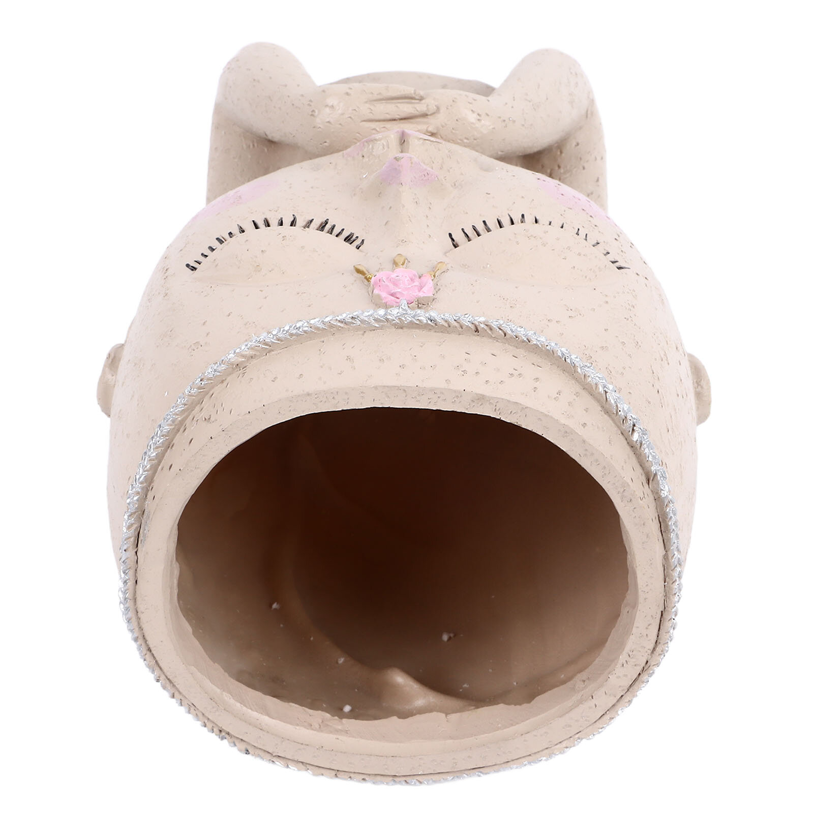 Цветочный горшок для лица, горшок для цветов, горшок для суккулентов, милый полимерный горшок для кактусов с закрытыми глазами, для использования в помещении и на открытом воздухе