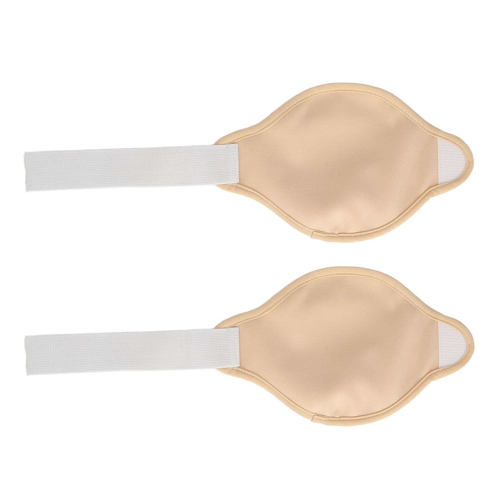 Пара пластырей с касторовым маслом, на колено, можно стирать в стиральной машине, многоразовый пластырь с касторовым маслом и регулируемым эластичным ремешком для детоксикации печени