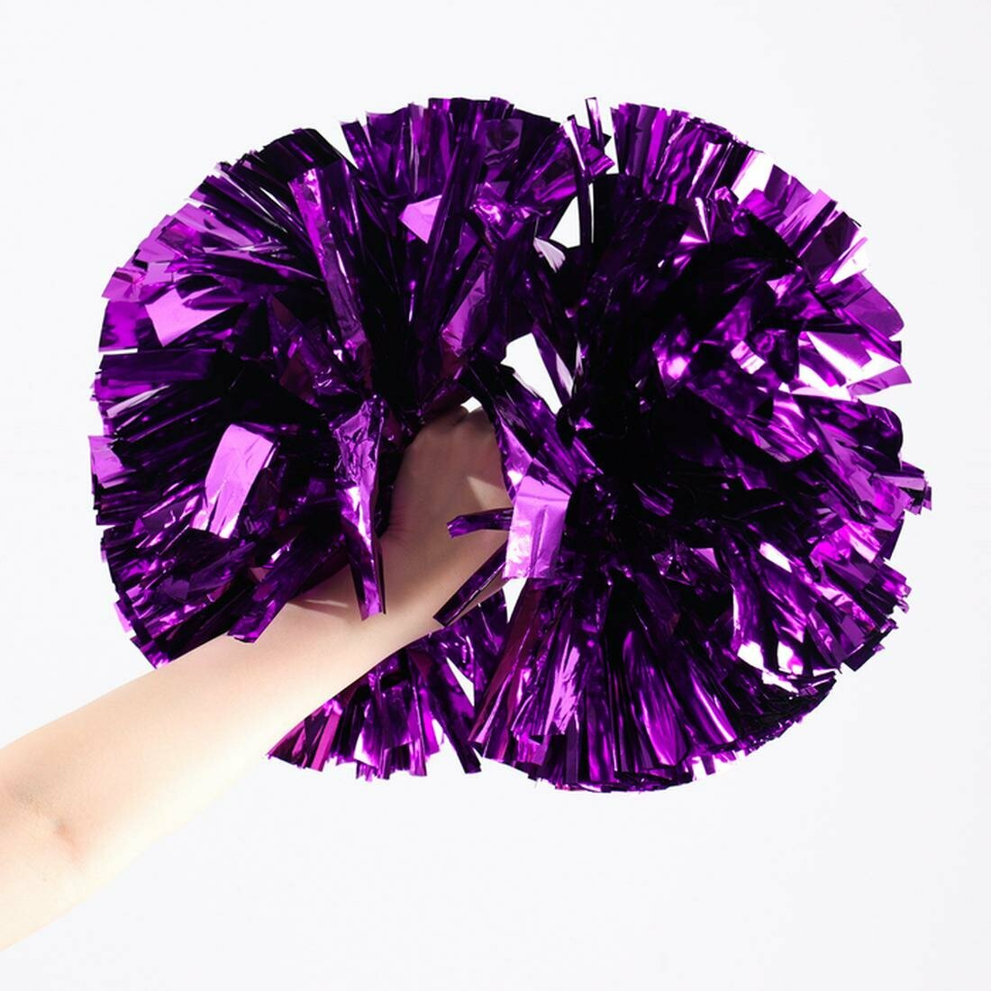 Помпон ЛАС играс, пластик/фольга, всесезон, 1 шт, фиолетовый