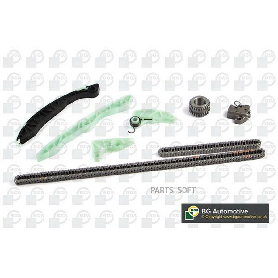 Комплект цепи ГРМ HYUNDAI GRANDEUR, ix35, SONATA / KIA CERATO, MAGENTIS, OPTIMA, SPORTAGE 2.0/2.4 05- [G4KD] от официального дистрибьютора, BGA, артикул TC2740FK