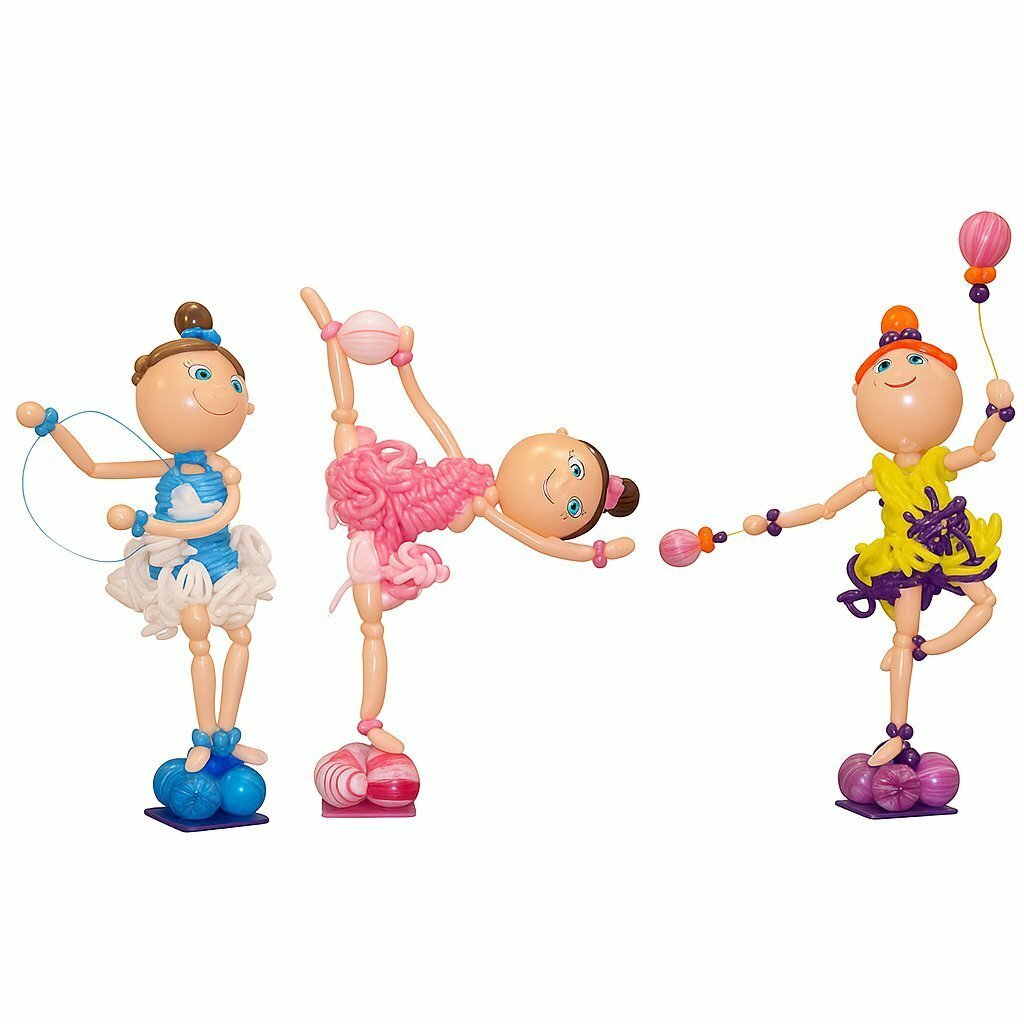 Фигура из шаров «Грация гимнастки»