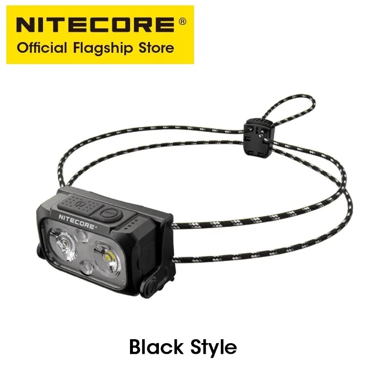 NITECORE NU21 двухлучевый налобный фонарь 360 люмен Черный, Black Style
